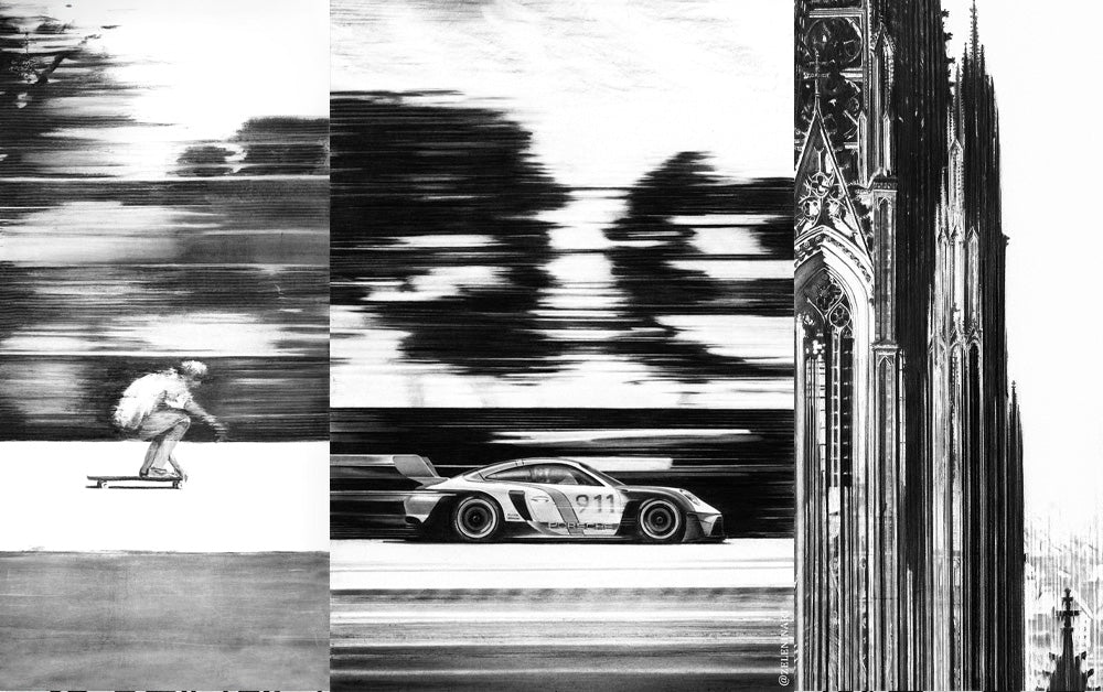 "Blue Horrizon" Original – Zelenin Art